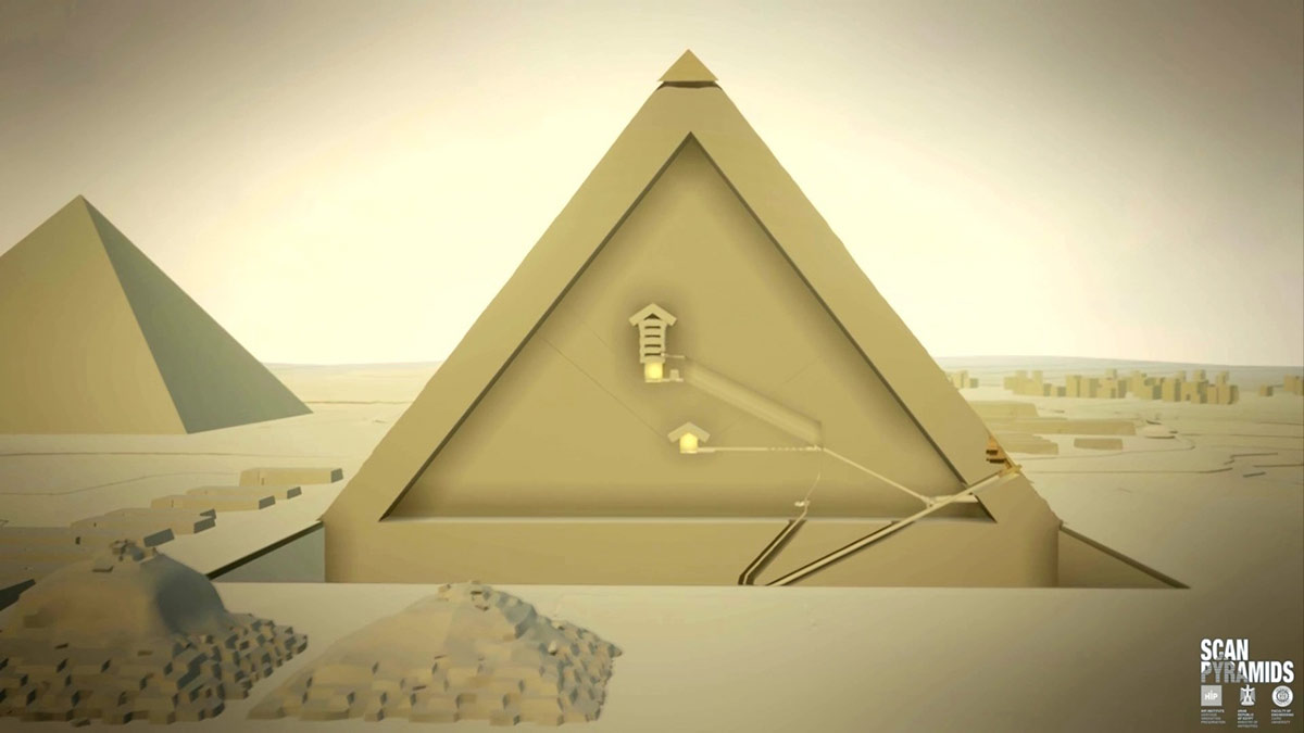 Scientists Discover Two Hidden Rooms in Egypt's Great Pyramid of Giza ...