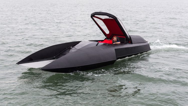 Inventor Brings Batman-Style Luxury Hydroplane Boat to Market - InsideHook