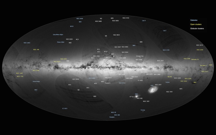 European Space Agency Releases a Billion-Star Map of the Universe ...