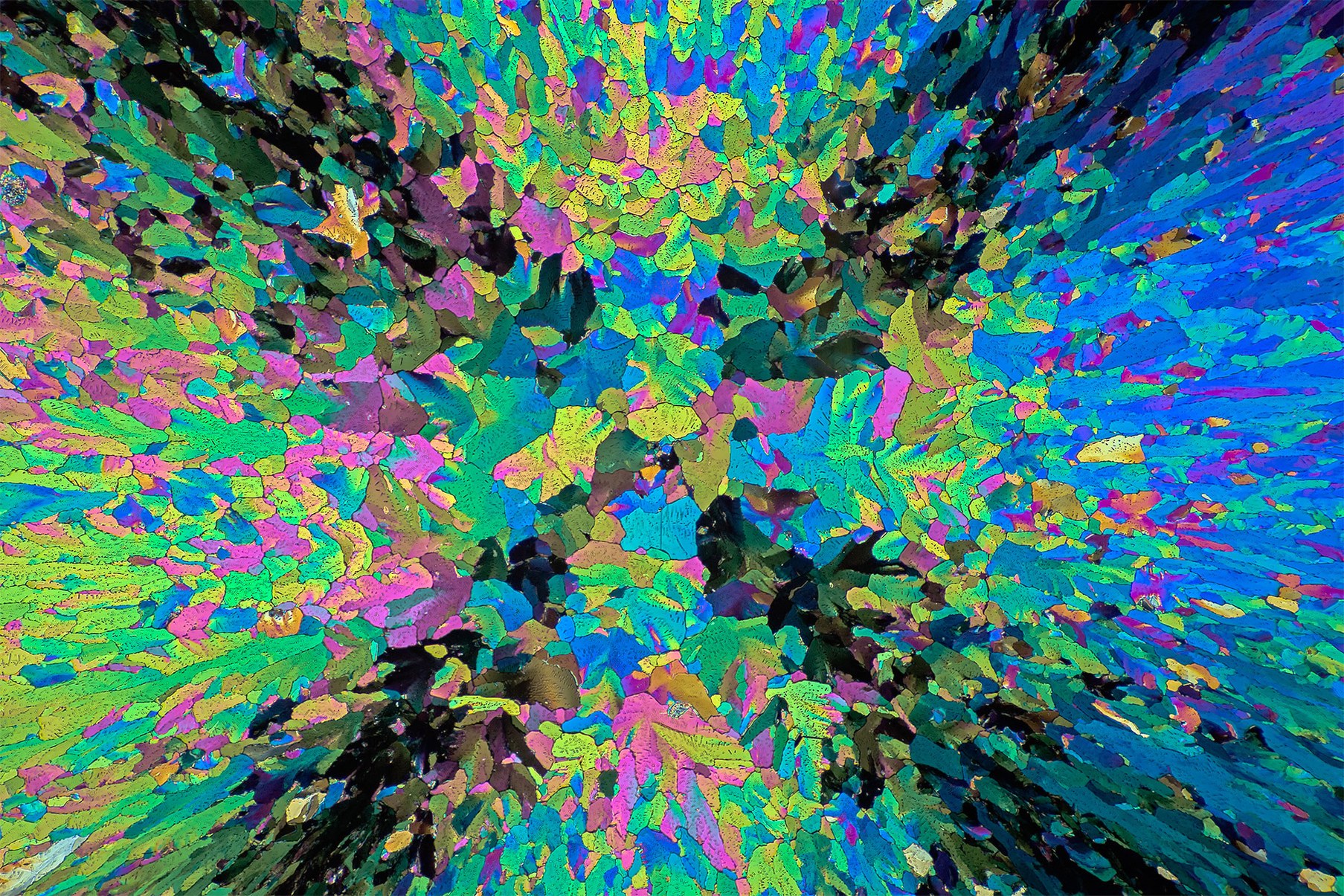 Pain Relievers Photographed Under a Microscope Look Like a Psychedelic ...