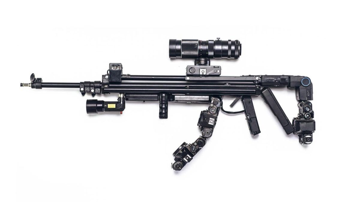 Denver-Based Artist Sculpts Weapons Out of Photography Gear - InsideHook