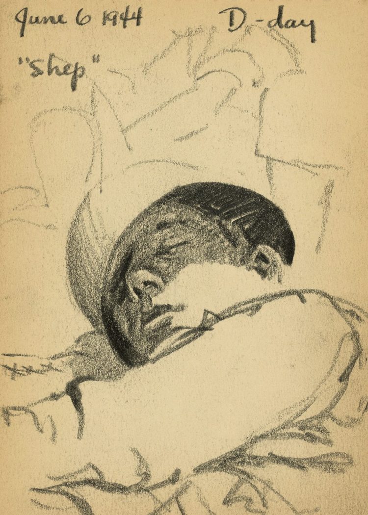 Victor Lundy's WWII Sketches Show Different Side of War - InsideHook
