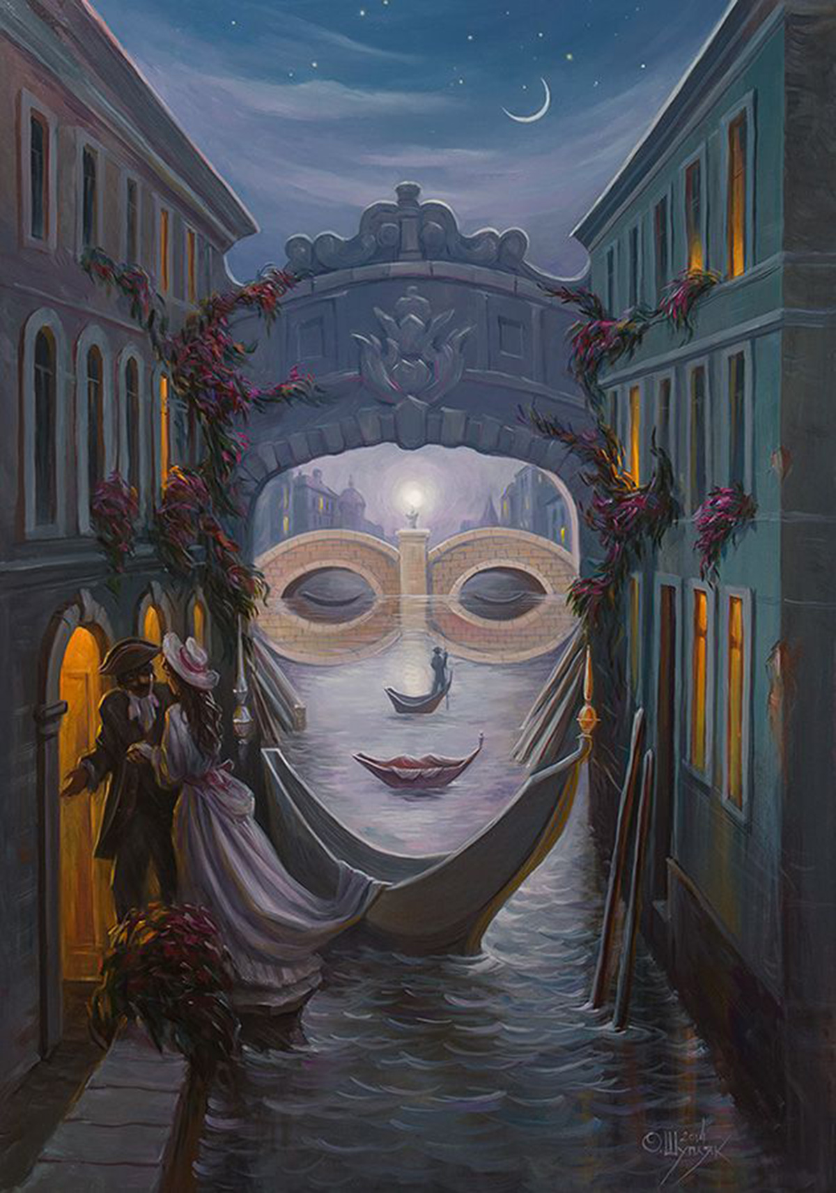 Russian Artist Oleg Shuplyak Hidden Figure Paintings Are Amazing ...