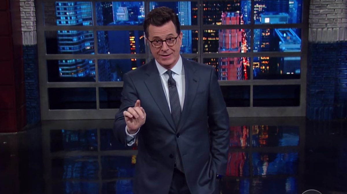 Stephen Colbert Slams Cruz's Dinner Date With President Trump - InsideHook