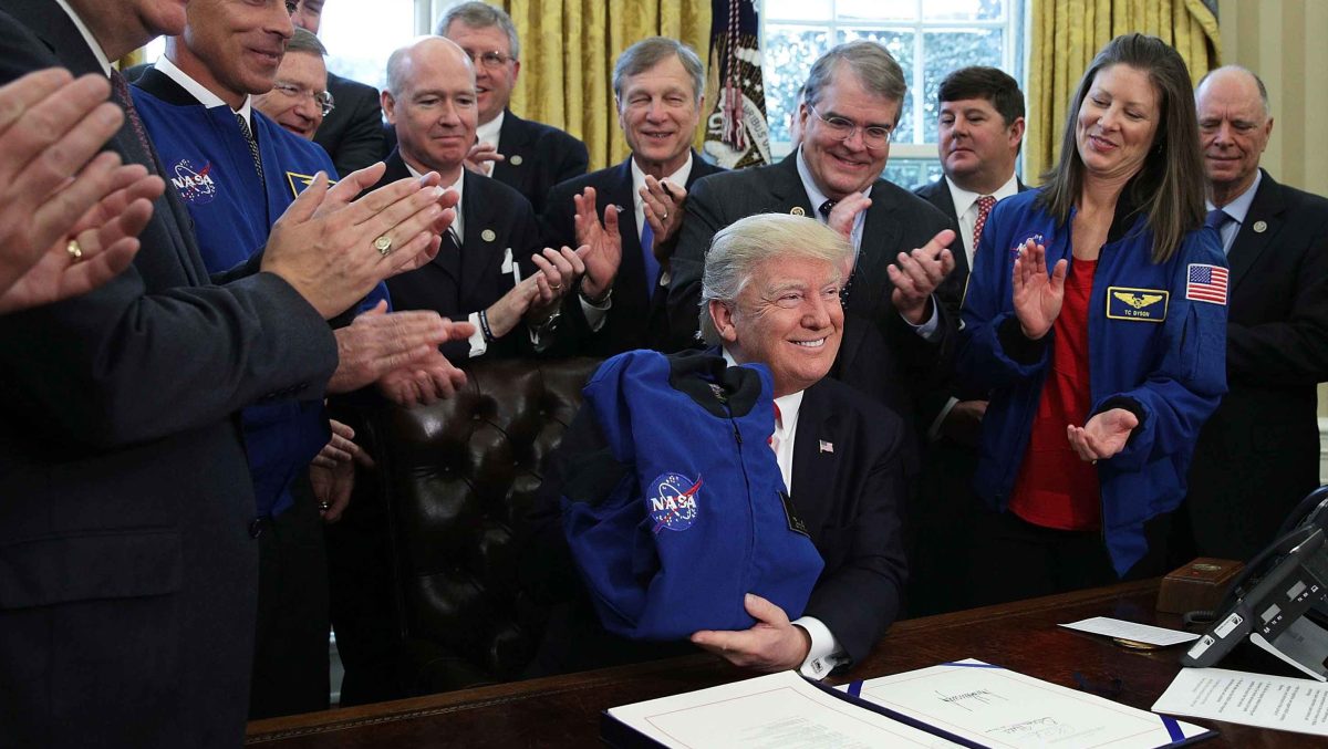 President Trump Signs Bill Authorizing Mars Exploration - InsideHook