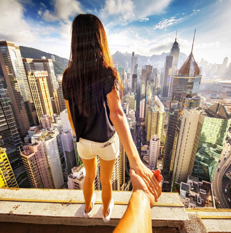Models Strike a (Perilous) Pose on Rooftops Around the World - InsideHook