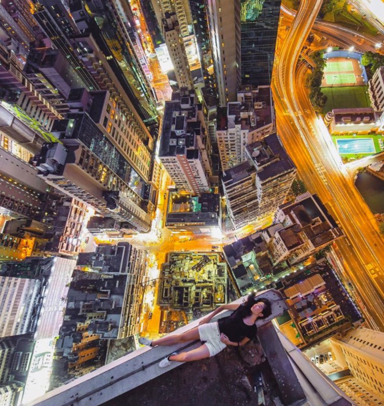 Models Strike a (Perilous) Pose on Rooftops Around the World - InsideHook