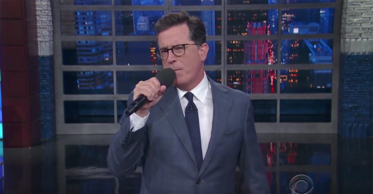 Stephen Colbert Sings 'Bohemian Rhapsody' Farewell to the Mooch ...