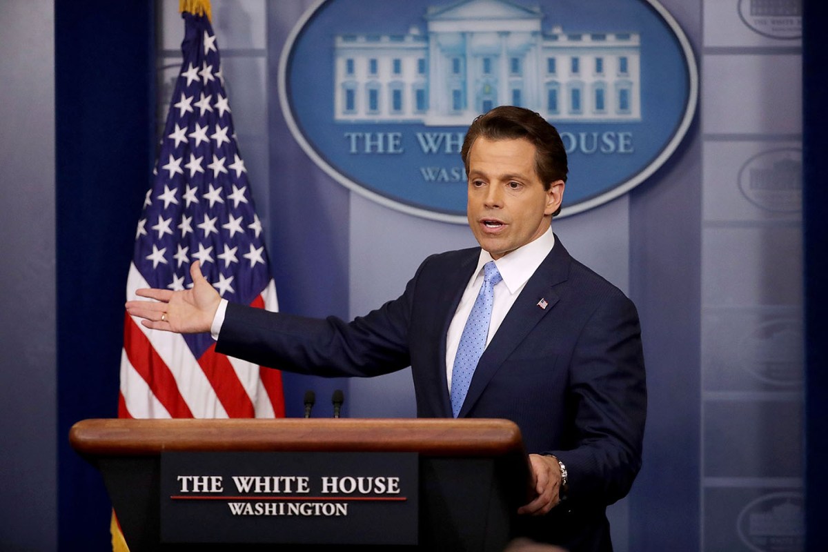Tales From The Mooch's 10 Days in Office - InsideHook