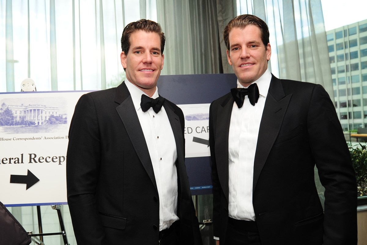 Winklevoss Twins Are First Ever Bitcoin Billionaires - InsideHook