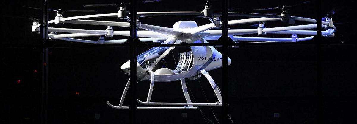 Watch The Volocopter's Air Taxi Take Its First Flight - InsideHook
