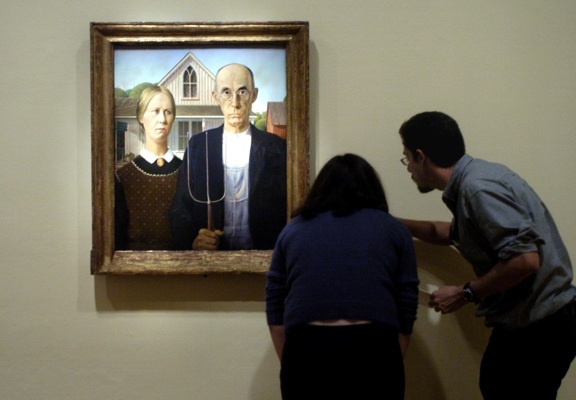 The Life of the Artist Who Painted 'American Gothic' - InsideHook