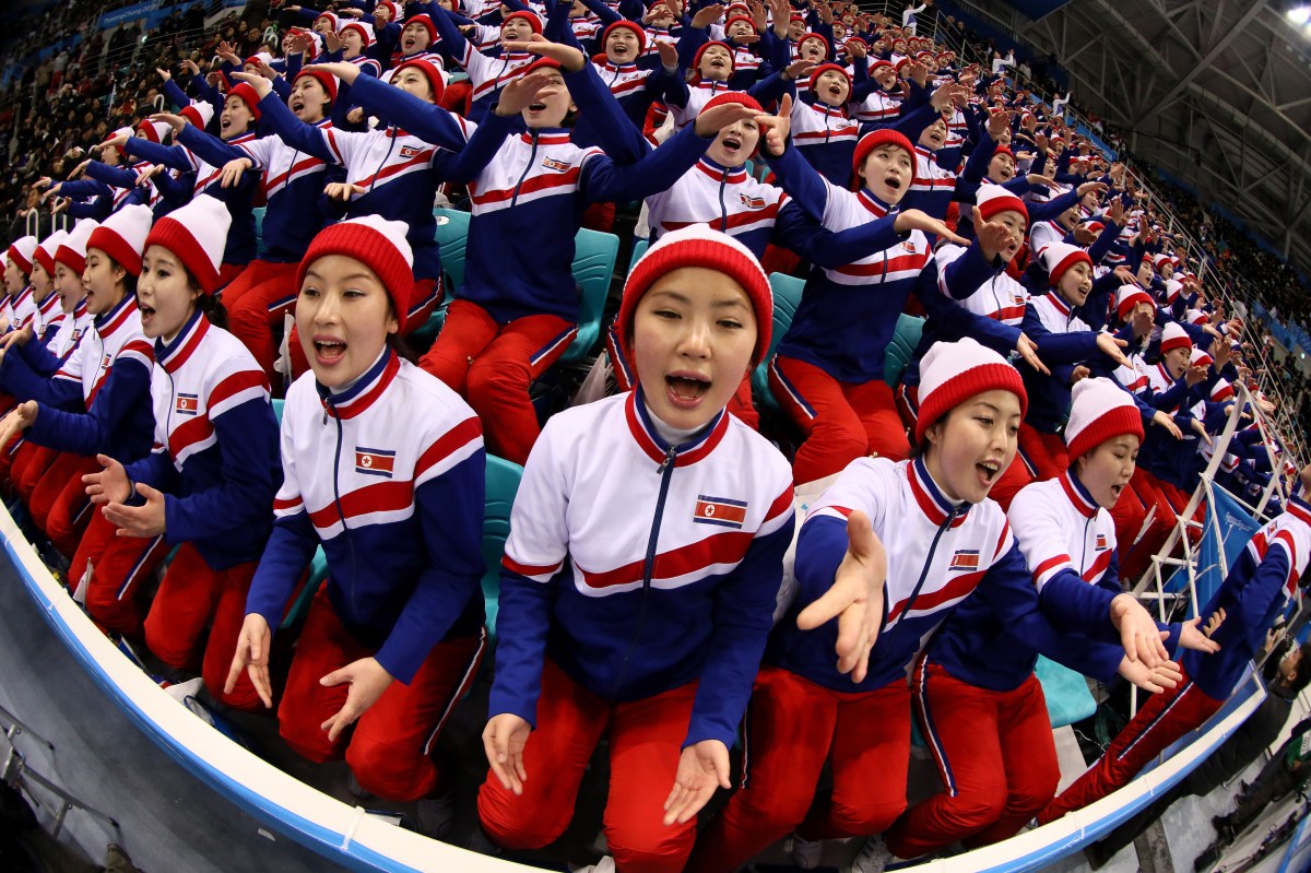 What It's Like to Meet the North Korean Cheer Squad - InsideHook