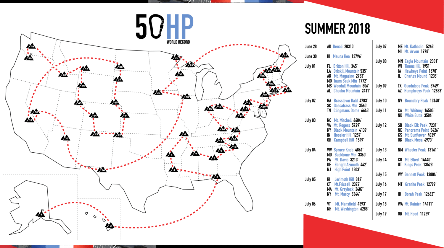 This Speed Climber Plans to Summit Highest Point in Every State in 21 ...