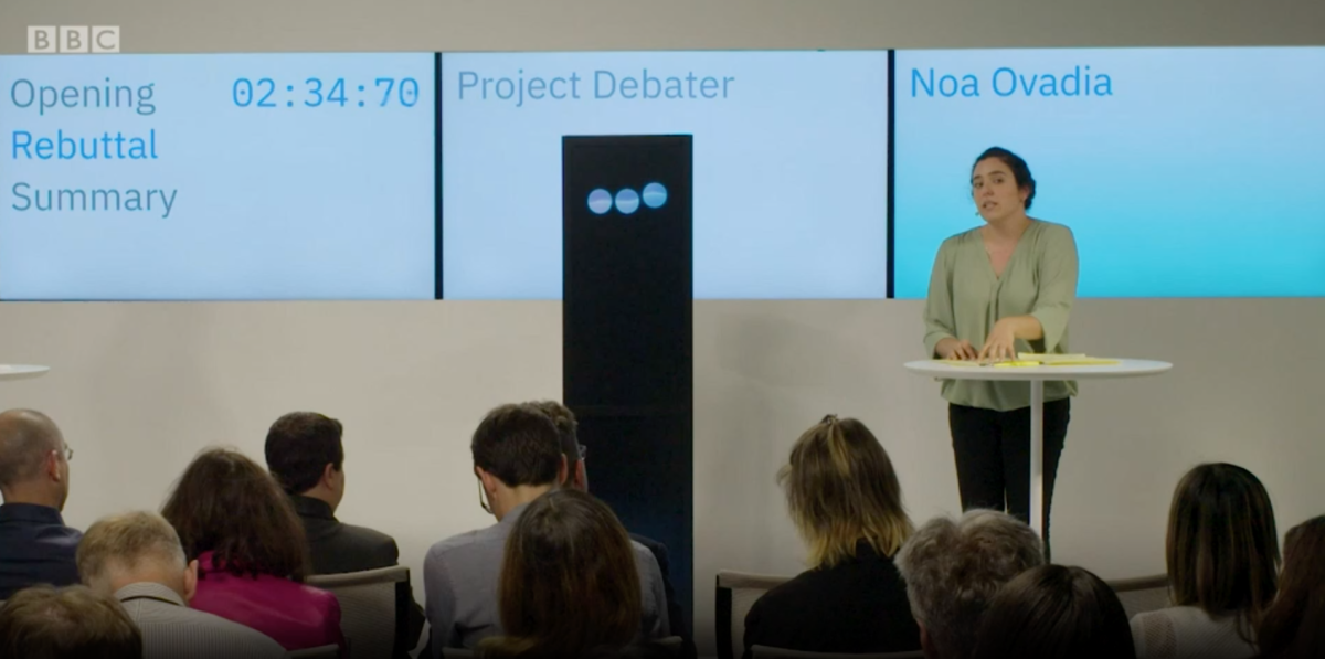 In Groundbreaking Display, AI Machine Successfully Debates Humans ...