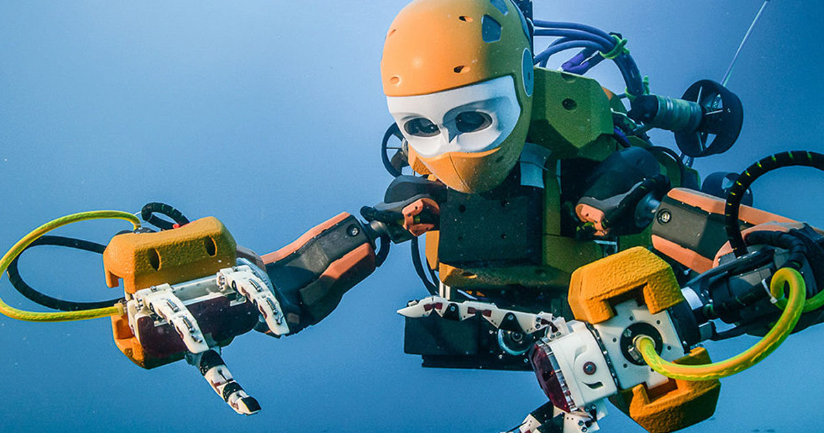 Stanford's Marine Robot OceanOne Could Save the Oceans - InsideHook