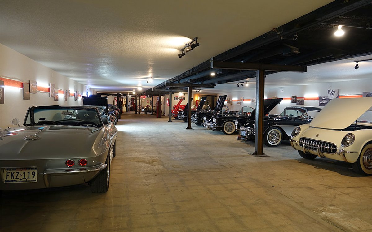 This Man Cave Comes With 33 Classic Cars And A Hovercraft - InsideHook