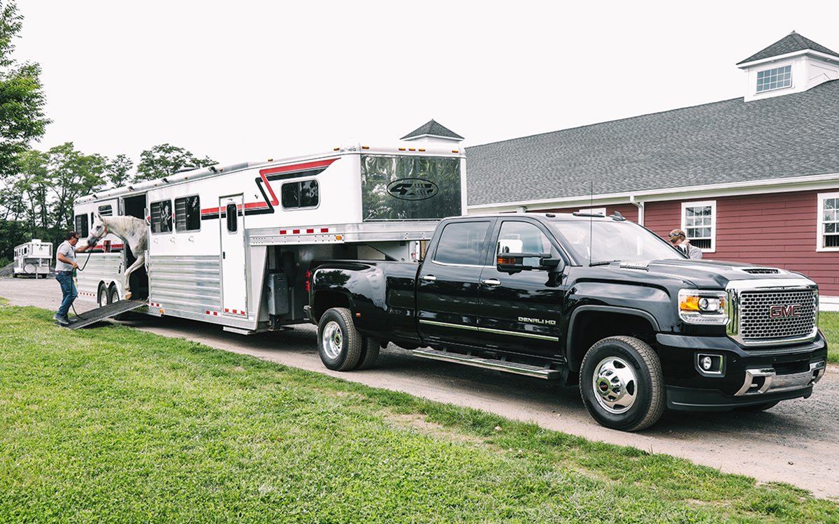 Towing Horses With GMC's 2017 Sierra 3500 Denali HD - InsideHook