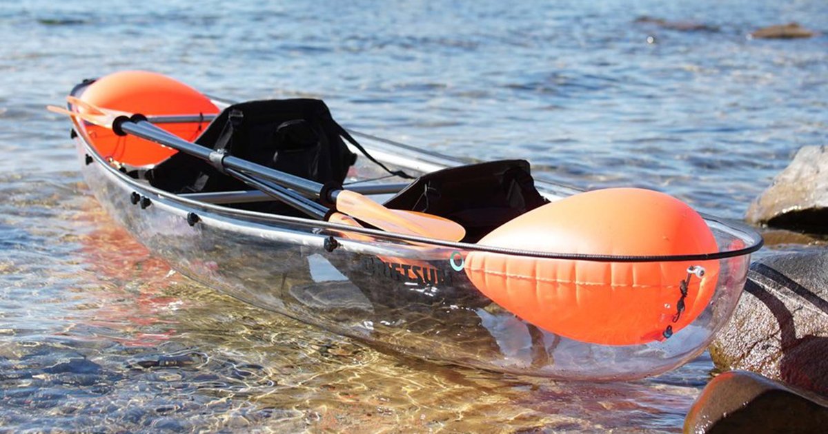 Driftsun Transparent Kayak Has a Clear Hull For Sea Views - InsideHook