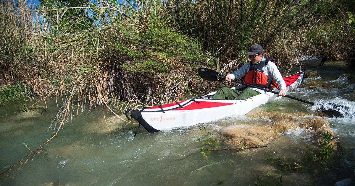 I Took Oru's Origami Kayak Down the Wildest River in Texas - InsideHook