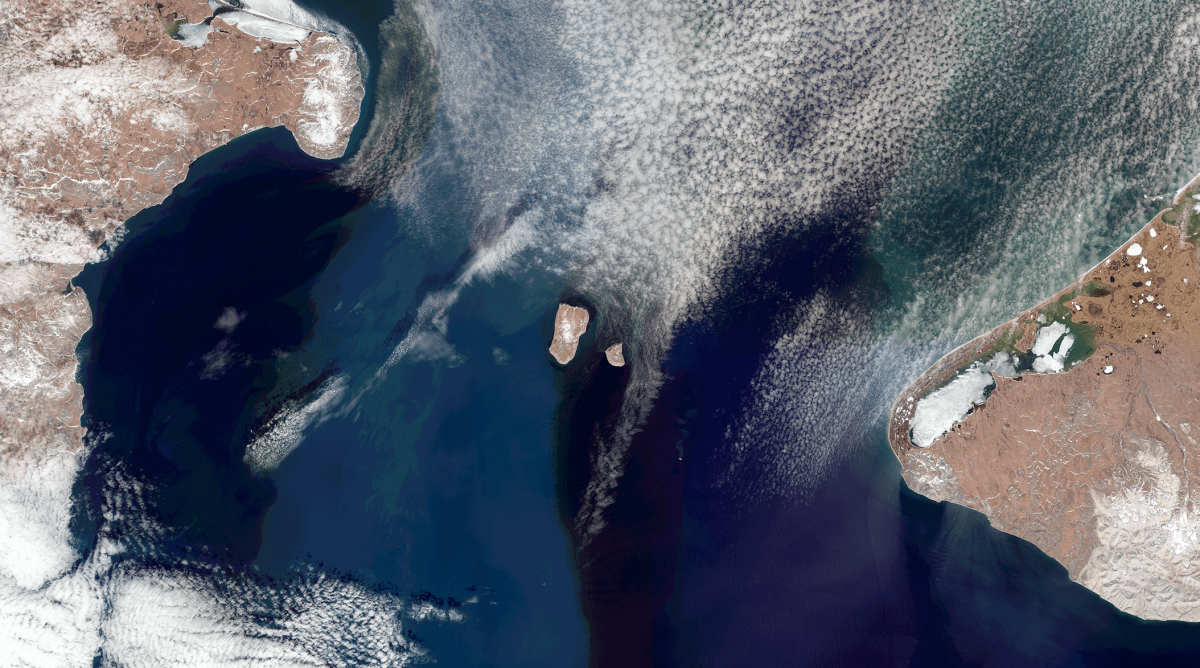 Bering Strait Ice is Basically Gone - InsideHook