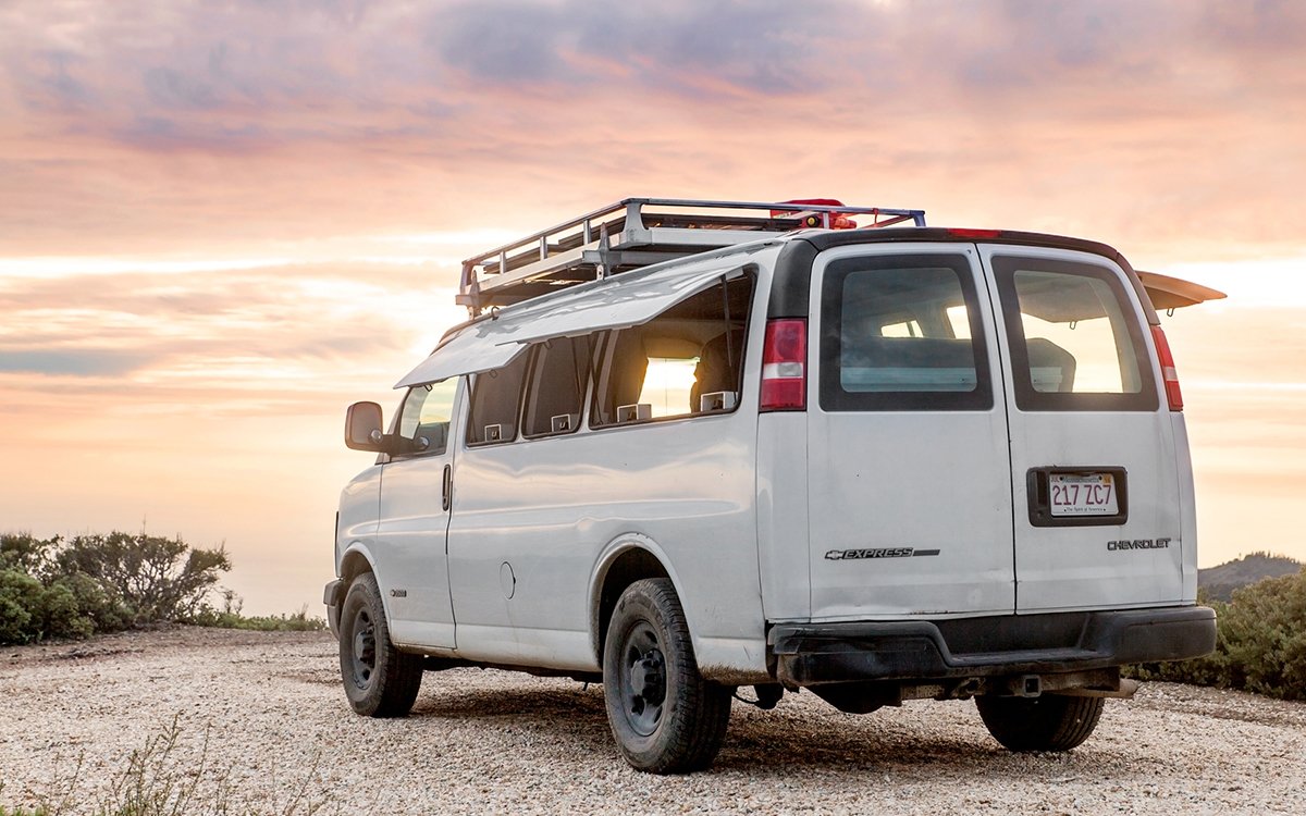 Living Well in a Cargo Van - InsideHook