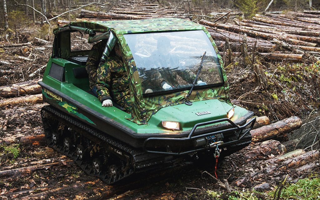 Tinger Track S500 Waterproof ATV Made for Land and Water - InsideHook