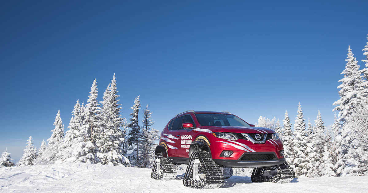 Nissan’s Rogue Warrior is Part Snowmobile and Part SUV - InsideHook