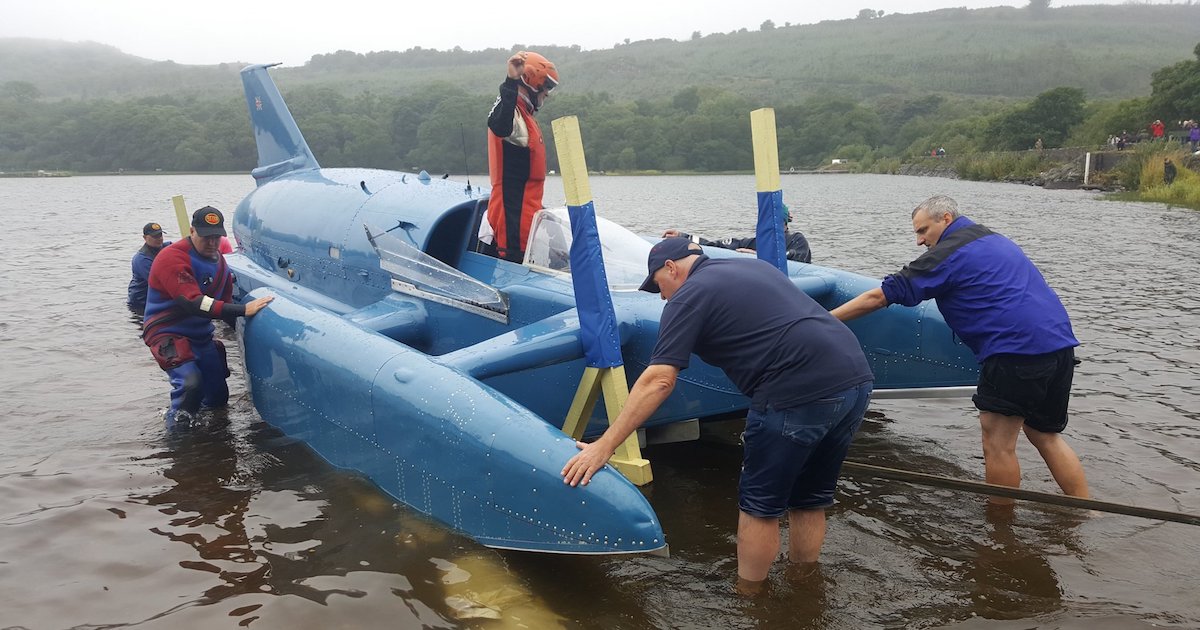 Watch the Bluebird K7 Hydroplane 50 Years After the Crash - InsideHook