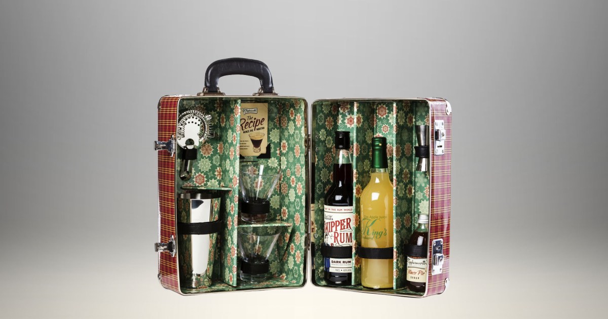 Tipplesworth Cocktail Suitcases - InsideHook