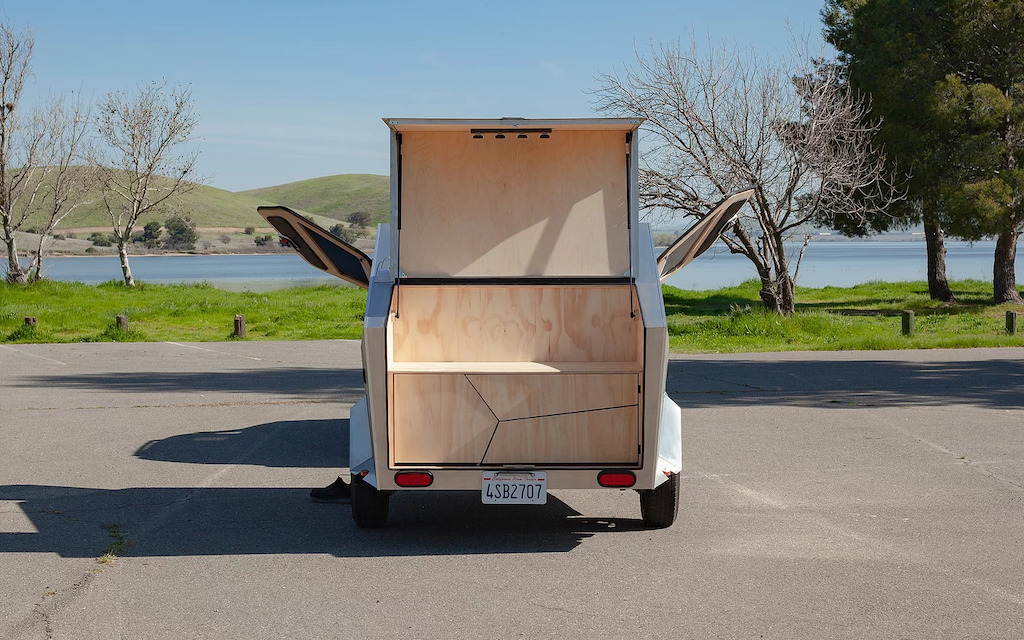 Meet Polydrop, a New Aluminum Teardrop Camping Trailer - InsideHook