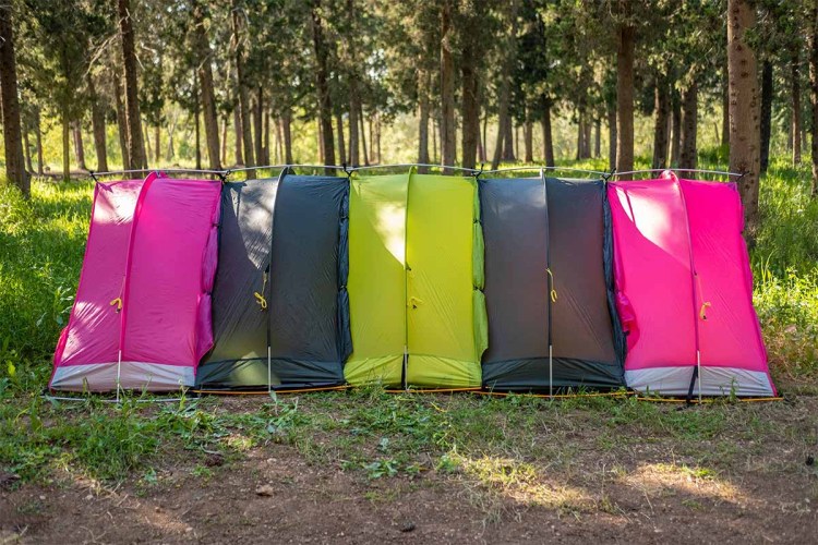 These Modular Tents Zip Together to Create a “Super Tent” - InsideHook