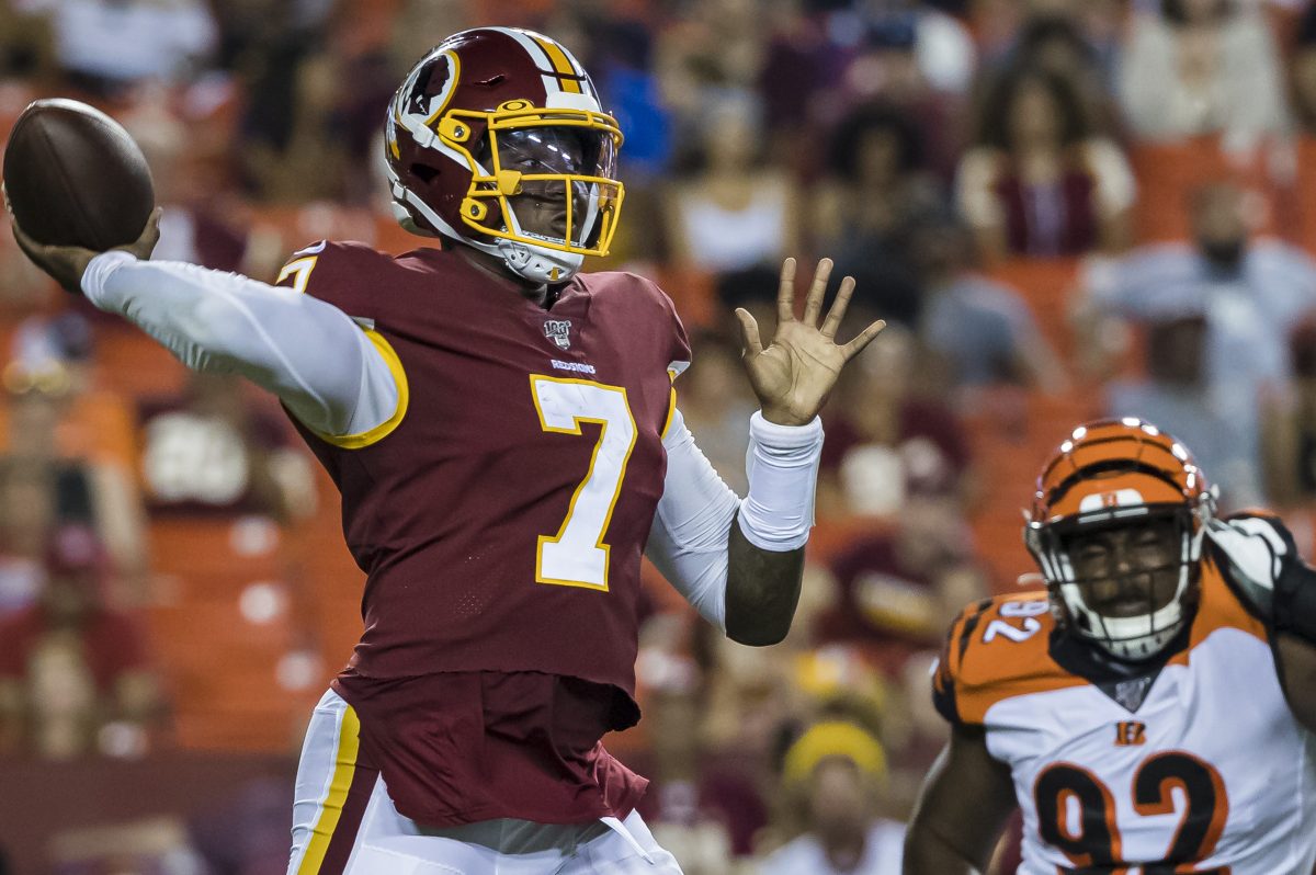 Dwayne Haskins's First Touchdown Pass for Washington Was a Beauty ...