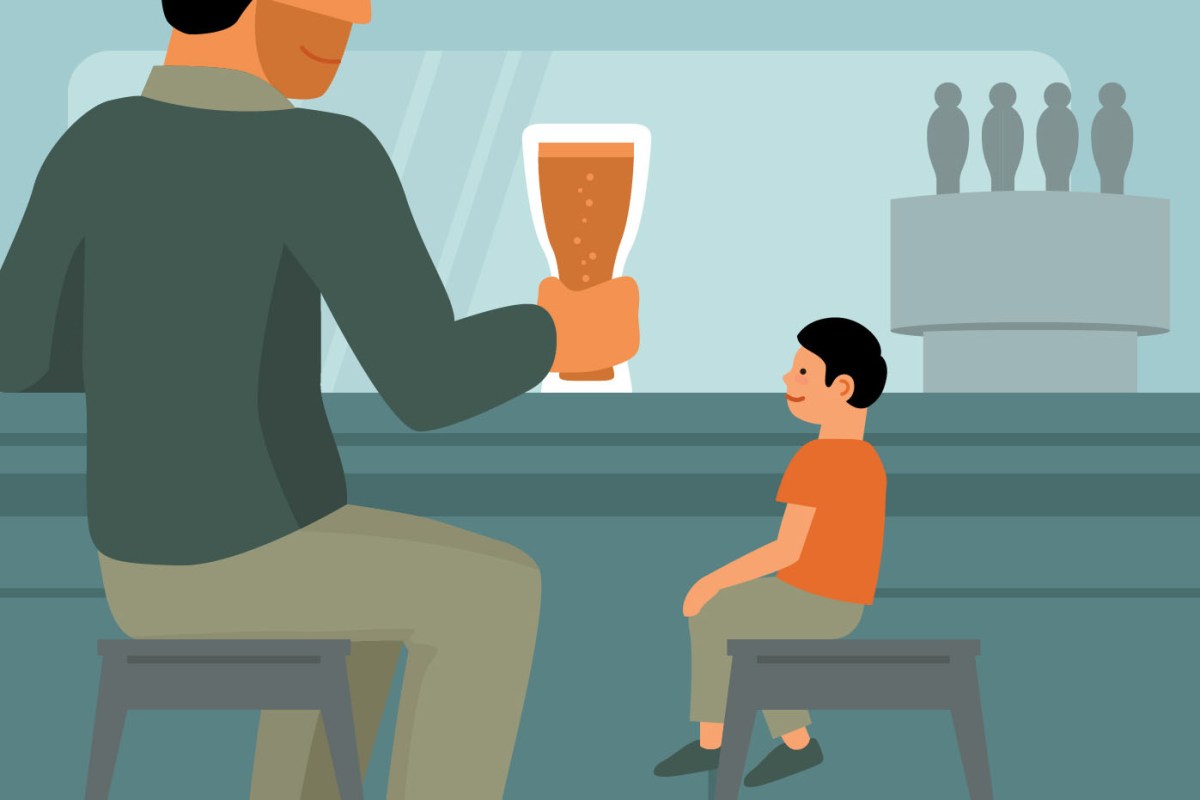 Ask A Cool Dad: Once and for All, Can I Bring My Kid to a Bar? - InsideHook