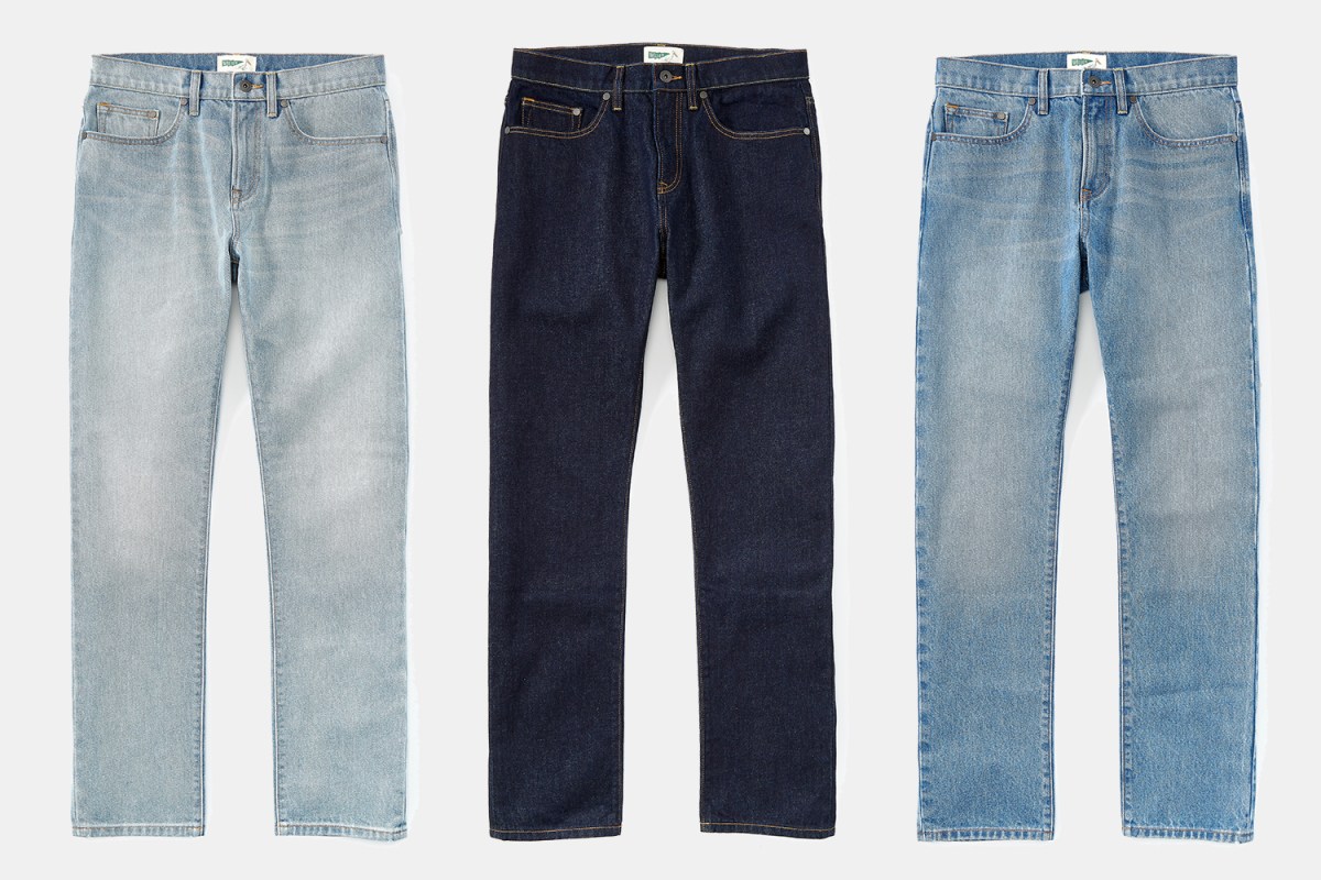 Wellen Men's Organic Blue Jeans Are 50% Off at Huckberry - InsideHook