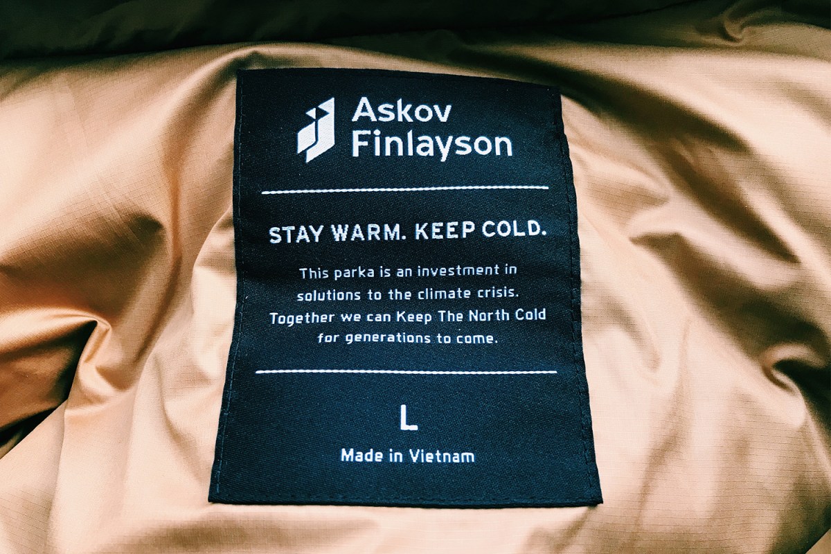 Askov Finlayson | Climate Positive Outerwear Brand - InsideHook