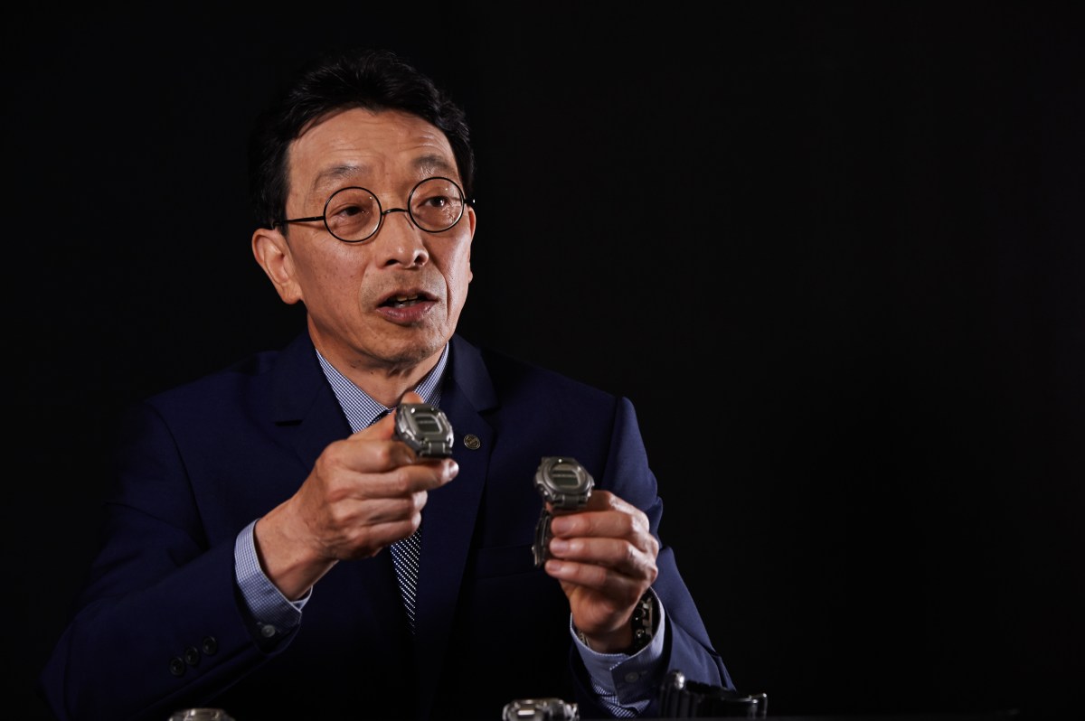 G-SHOCK founder Kikuo Ibe talks developing the watch for Casio in Tokyo ...
