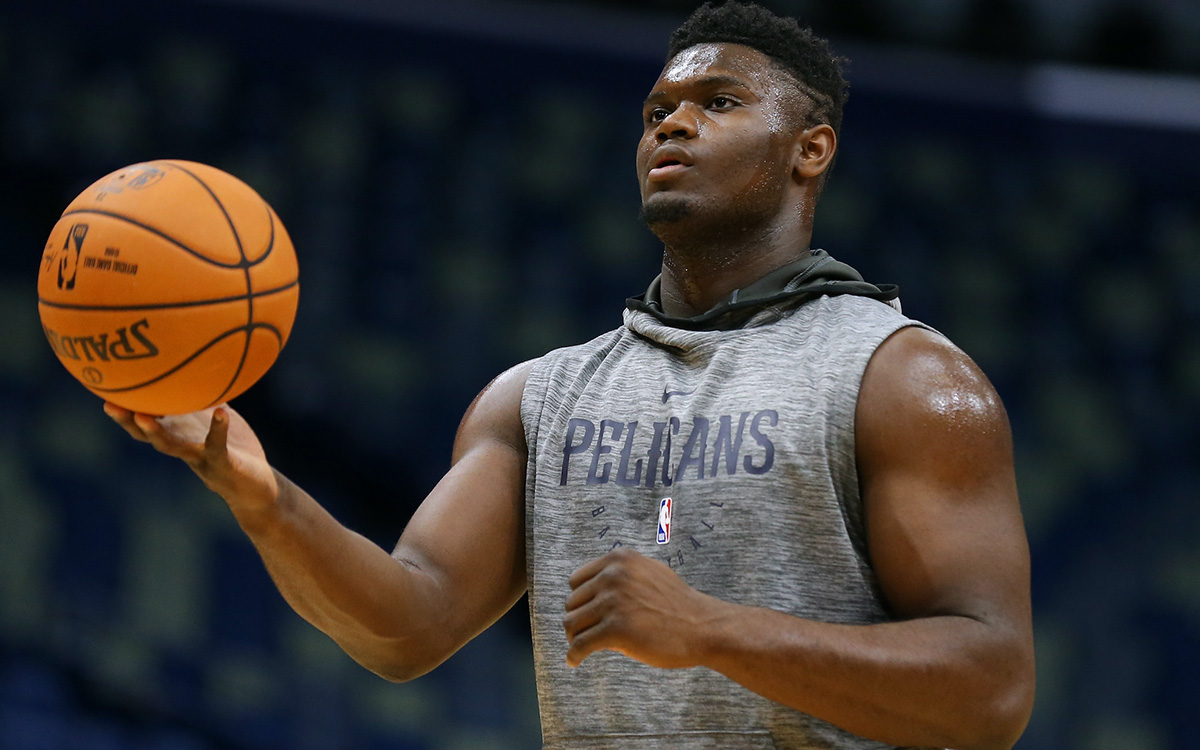 Zion Will Make His Debut in Early 2020 - InsideHook