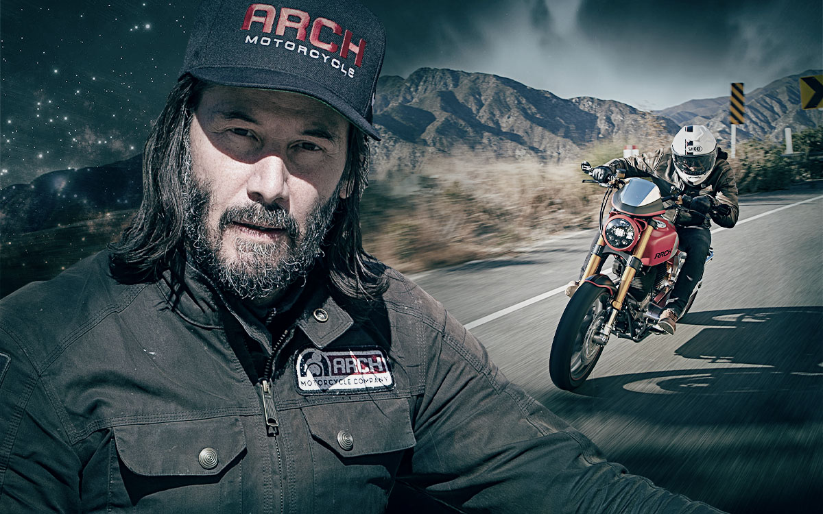A Ride With Keanu Reeves on the New Arch Motorcycle - InsideHook
