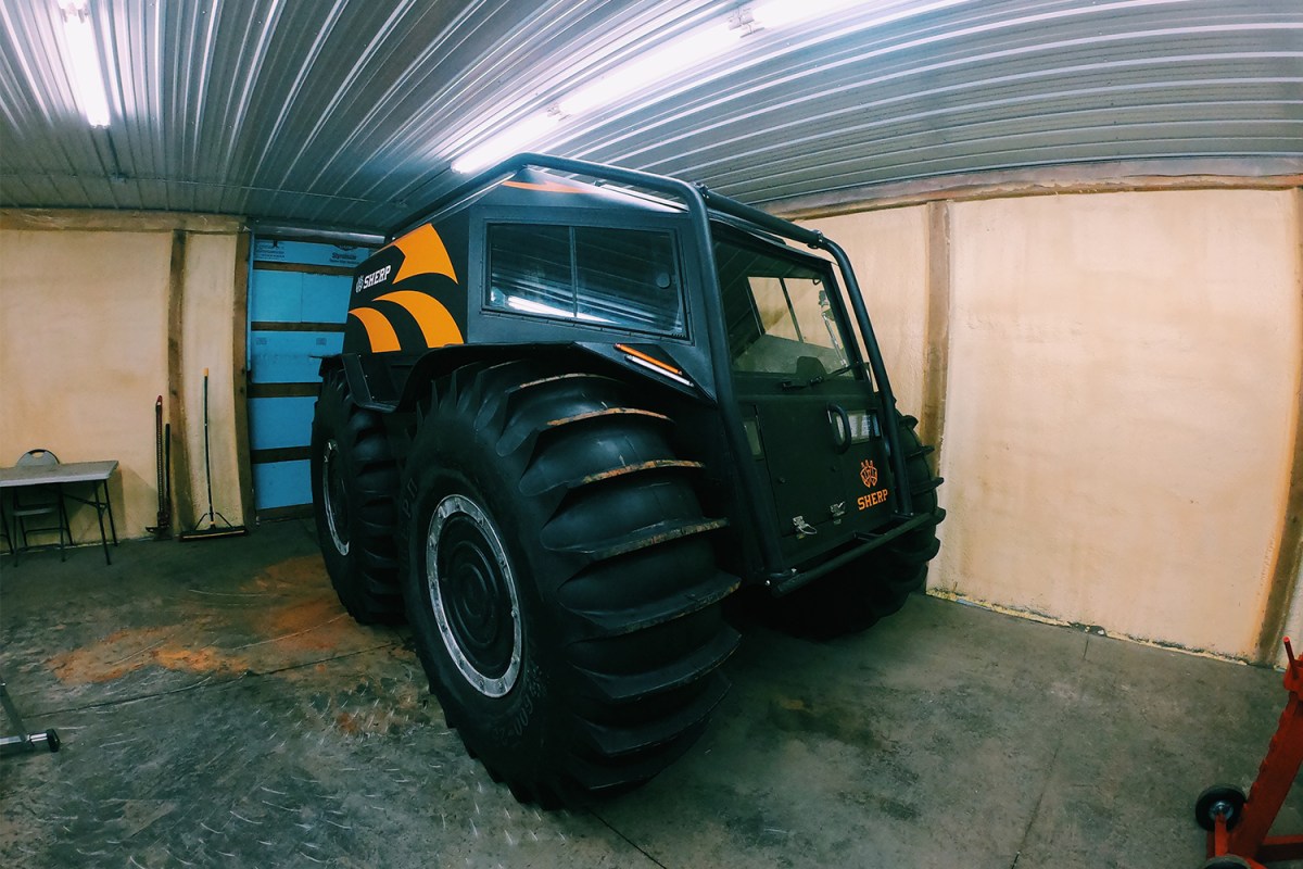 What It's Like to Drive a Sherp, The ATV That Walks on Water - InsideHook