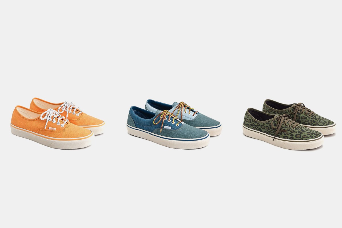 J.Crew Partnered With Vans for Five New Exclusive Styles - InsideHook