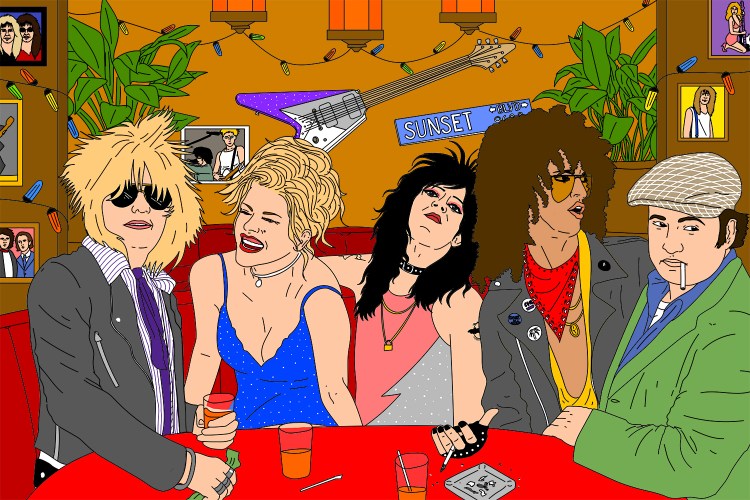 The Legacy of The Sunset Strip’s '80s Glam Rock Scene - InsideHook