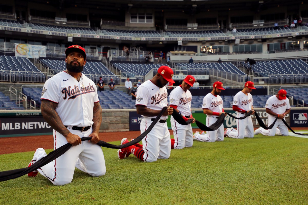 MLB Breaks From Norm With Opening Day Support for Black Lives Matter ...