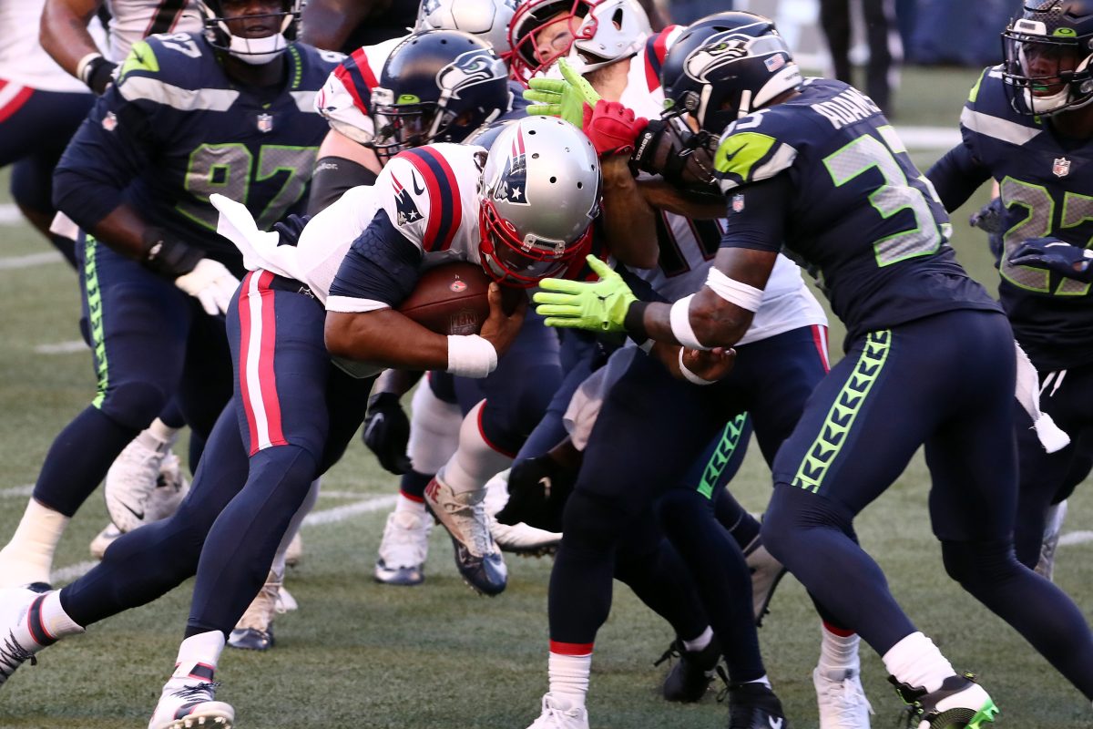 See Patriots-Seahawks on "SNF" End With Goal Line Stand - InsideHook