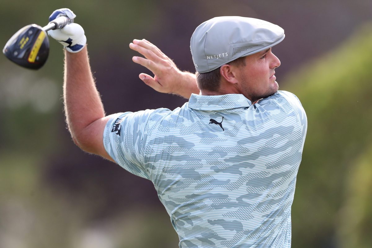 Bryson DeChambeau Has New Swing in Masters Training Instagram Video ...