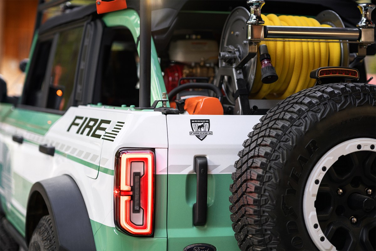 Filson and Ford Team Up on Wildland Fire Rig Bronco - InsideHook