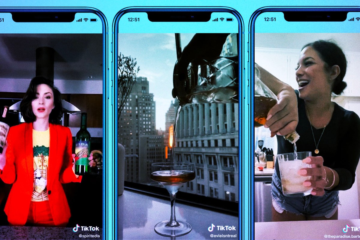 Amid a Never-Ending Pandemic, Bartenders Turn to TikTok - InsideHook