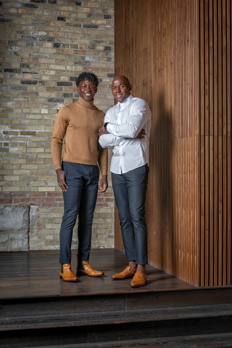 Donald Driver and Son Push Dressing for Success With Moral Code Shoes ...