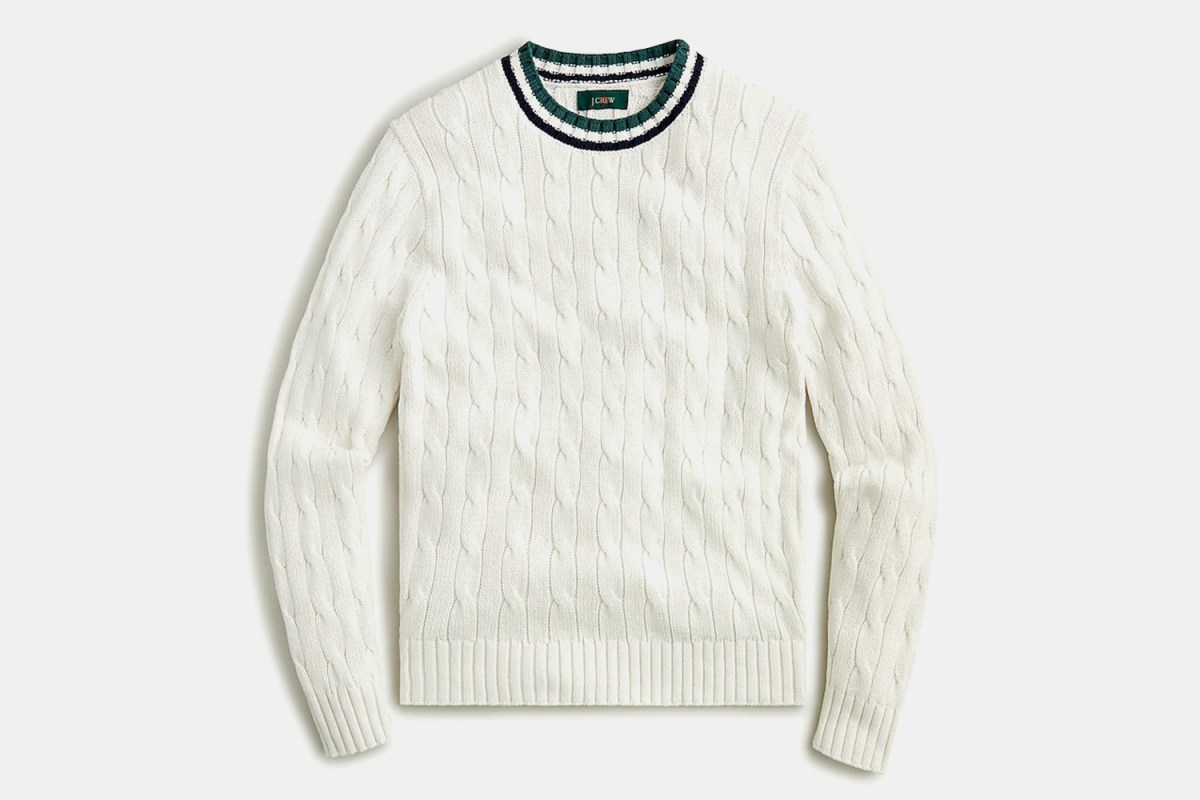 J.Crew's Classic Cotton Cricket Sweater Is Only $42 - InsideHook