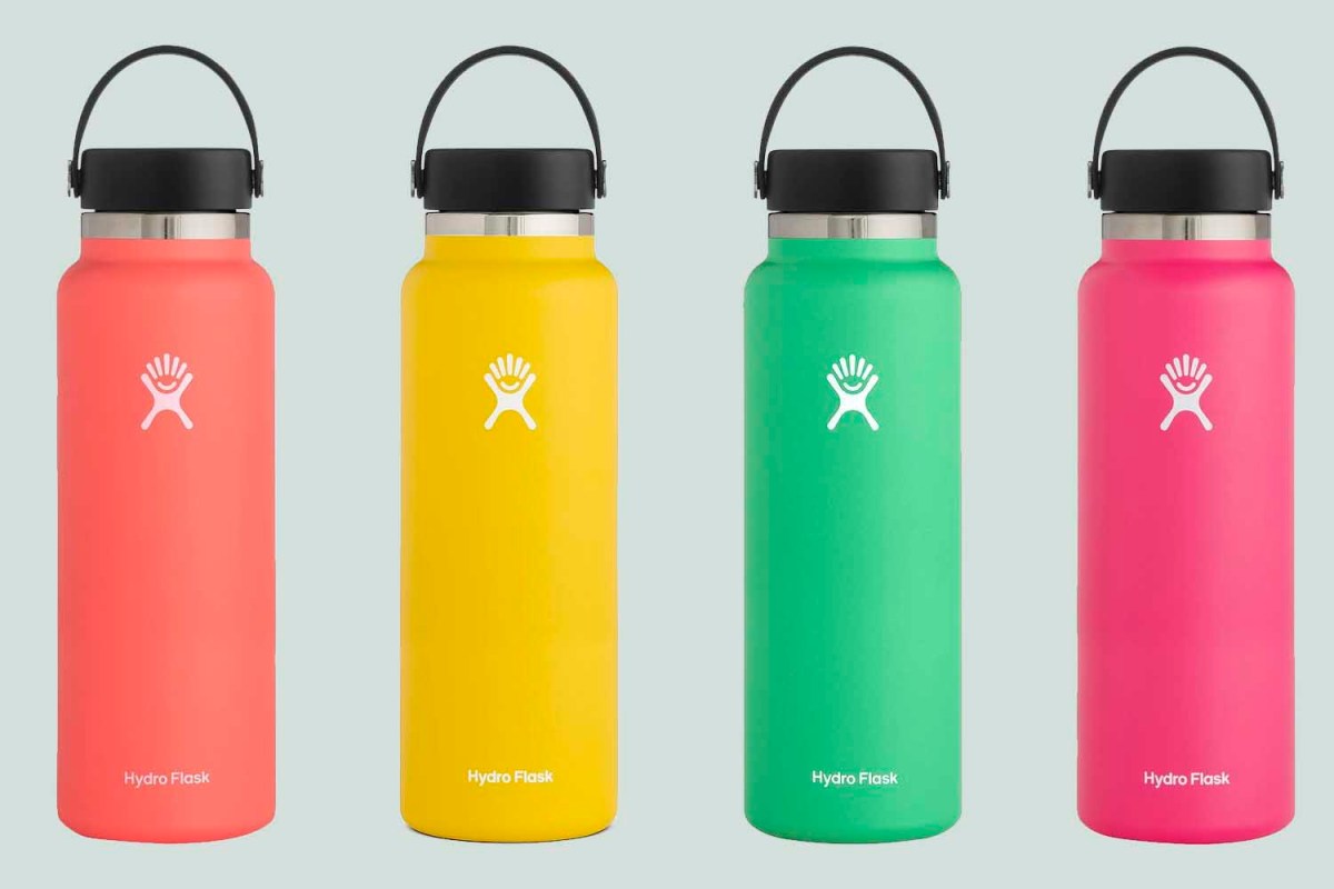 Hydro Flask's Colorful 40oz Water Bottles Are 25% Off - InsideHook